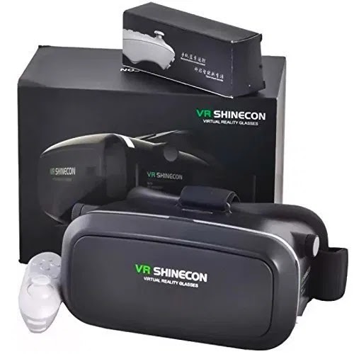 Shinecon VR Box Glass With Bluetooth Remote Controller - Online Shop