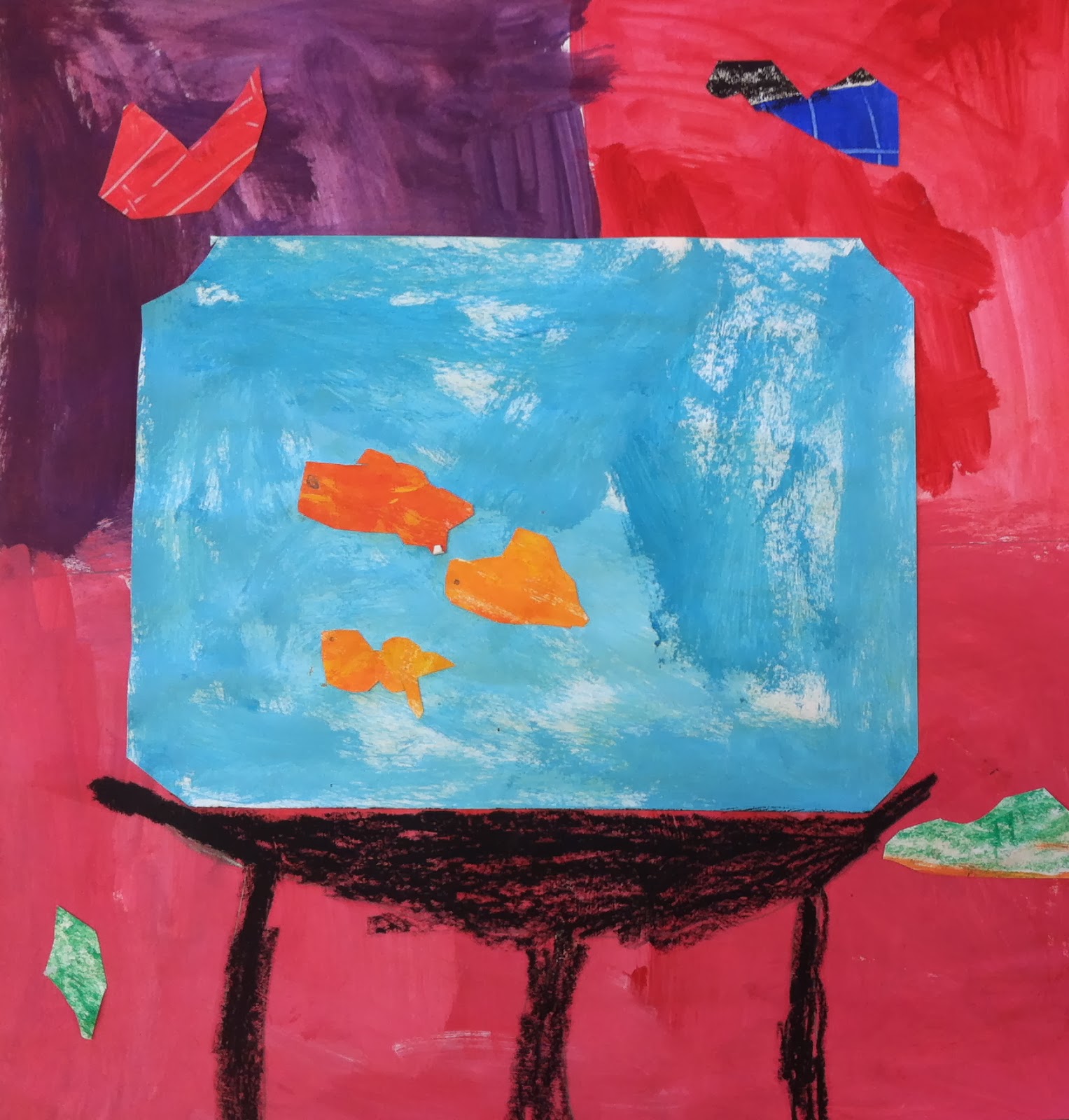Artists For Kids: Kindergarten - Henri Matisse's Gold Fish Bowl and His ...