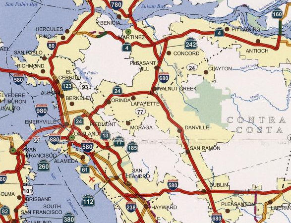 California State Route 24 and the Caldecott Tunnel (November Bay Area ...