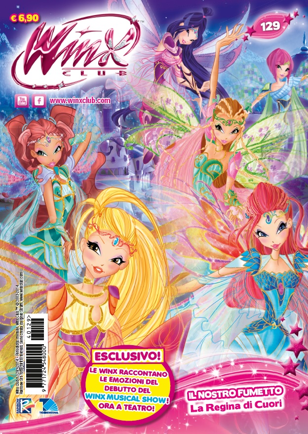 ¡Nueva revista Winx Club Nº129 en Italia! - Winx Club All