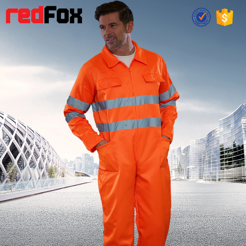 No pressure, No diamonds.: Reflective material is introduced in overalls