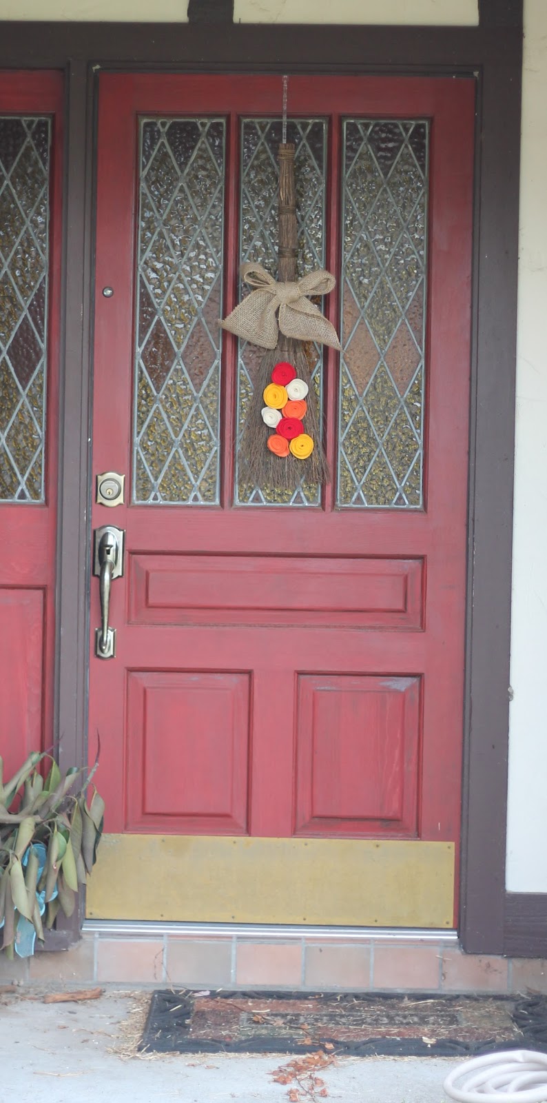 laces and ladles: Door (or Wall) Fall Decoration for under $10!!