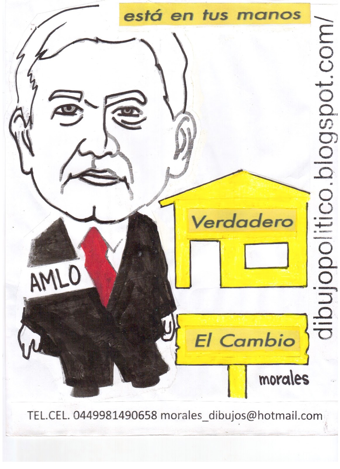 CARTON POLITICO DE MEXICO (OFICIAL) cel 9932851752: EL CAMBIO VERDADERO ...