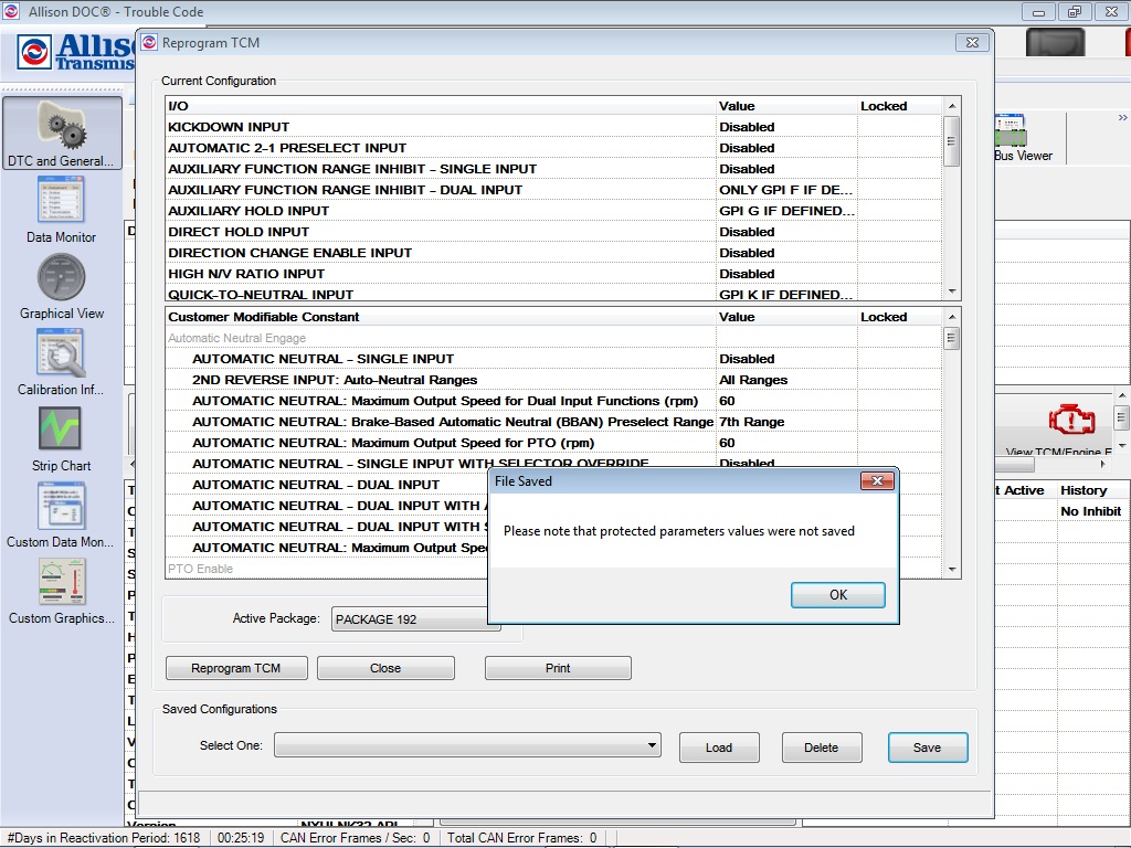 Reprogramming TCM on ALLISON DOC Software (ALLISON Transmission) - Blog ...