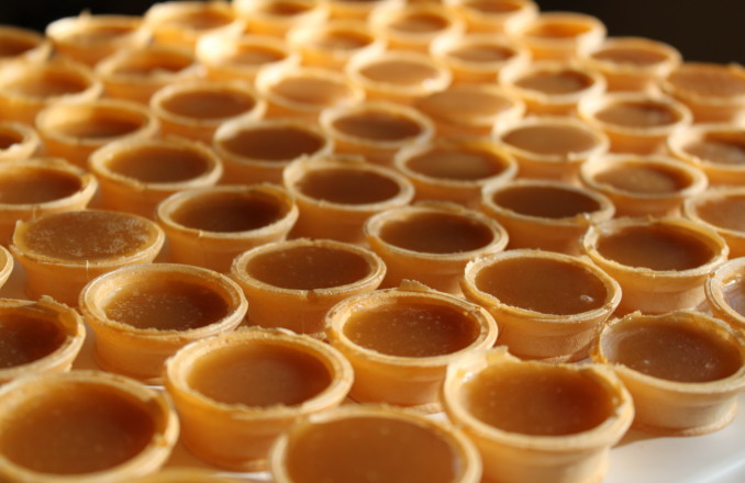 Mini-cornets à l'érable