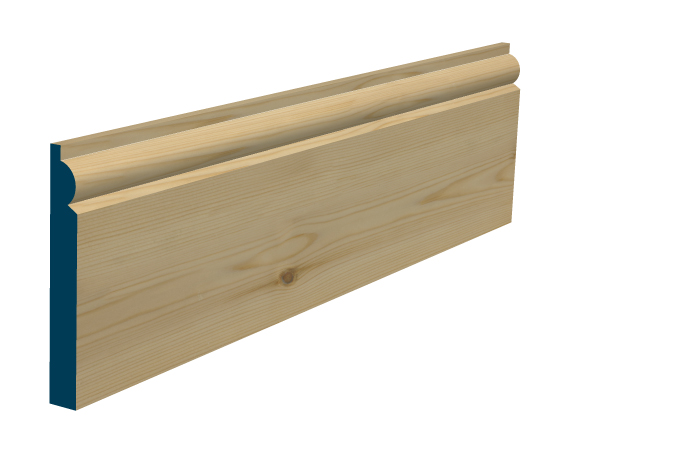 North View Cottage: Skirting Boards