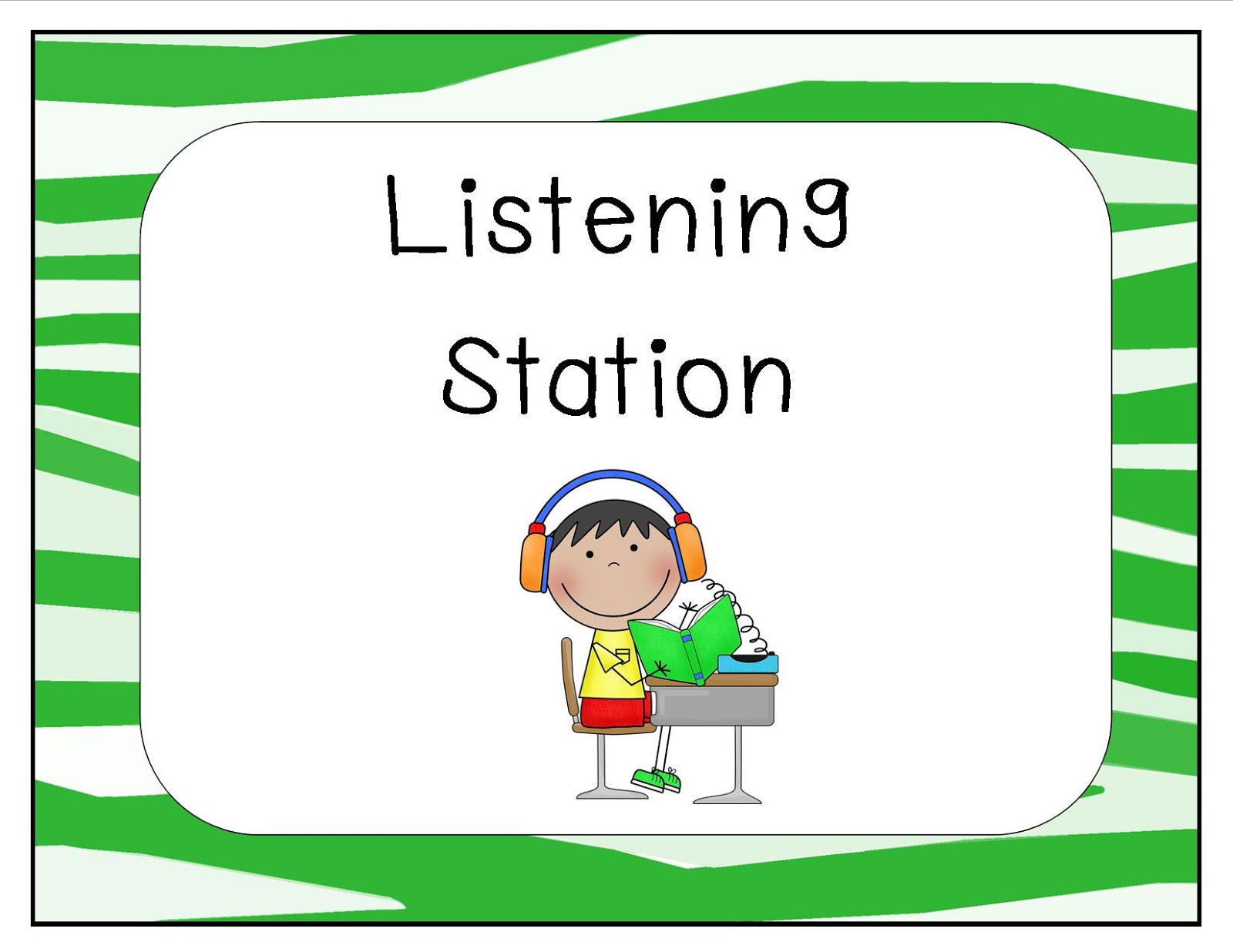 Mrs. Bohaty's Kindergarten Kingdom: Workstation posters