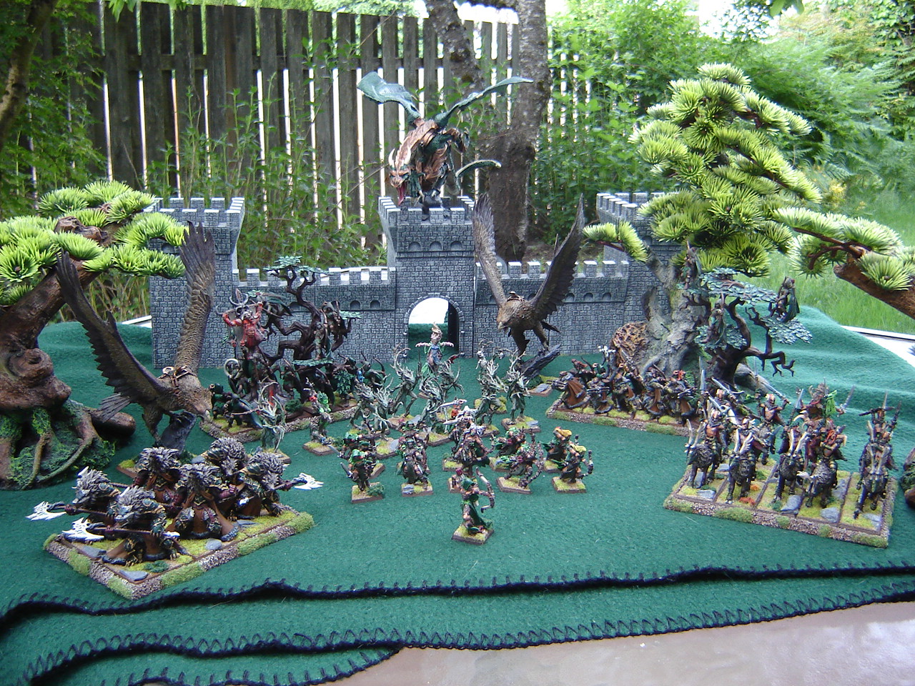 The Company of the Damned: Wood Elves ready for OFCC!