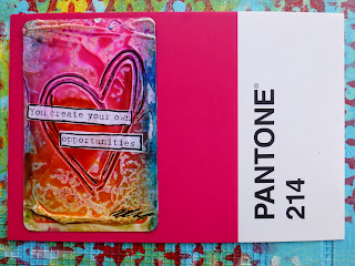 Made by Nicole: Recycled Playing Card Postcards - Give Away