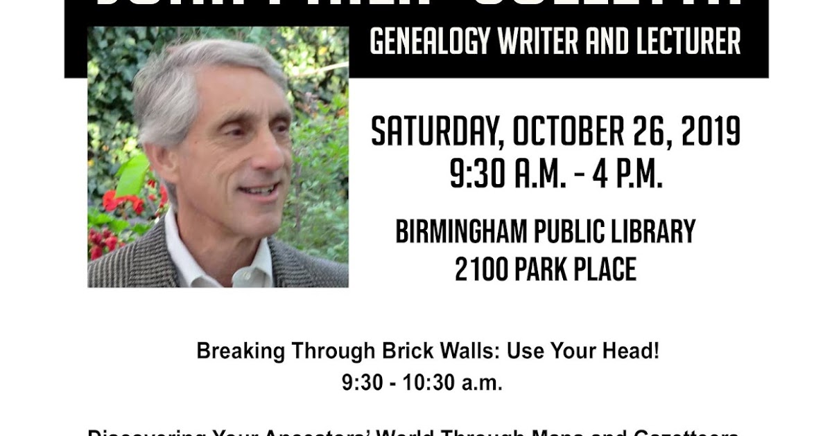 Genealogy Expert John Philip Colletta to Speak October 26 at the ...