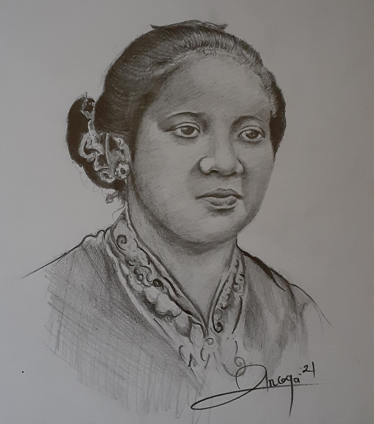R. A Kartini - dunia pensil
