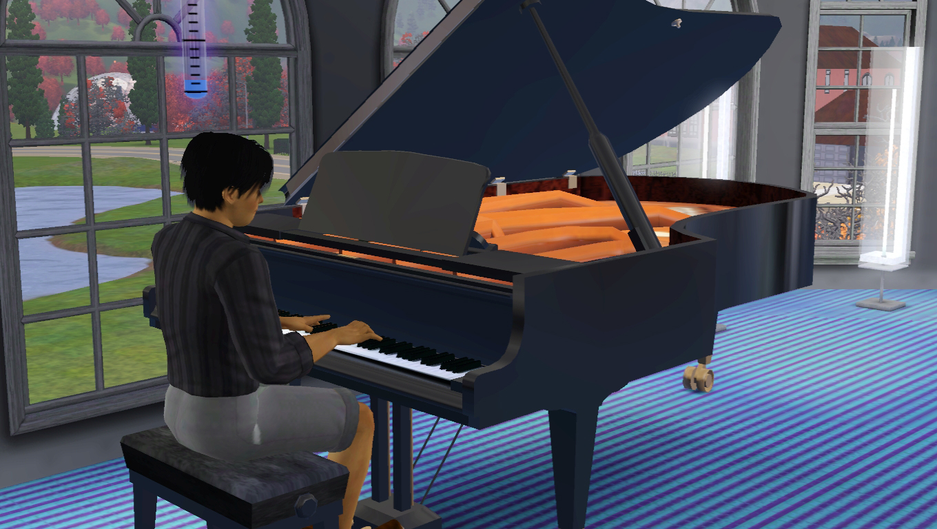 Nikkei_Simmer Sims Archive Blog: Alexander.Chubaty's Sims 3 Concert Grand