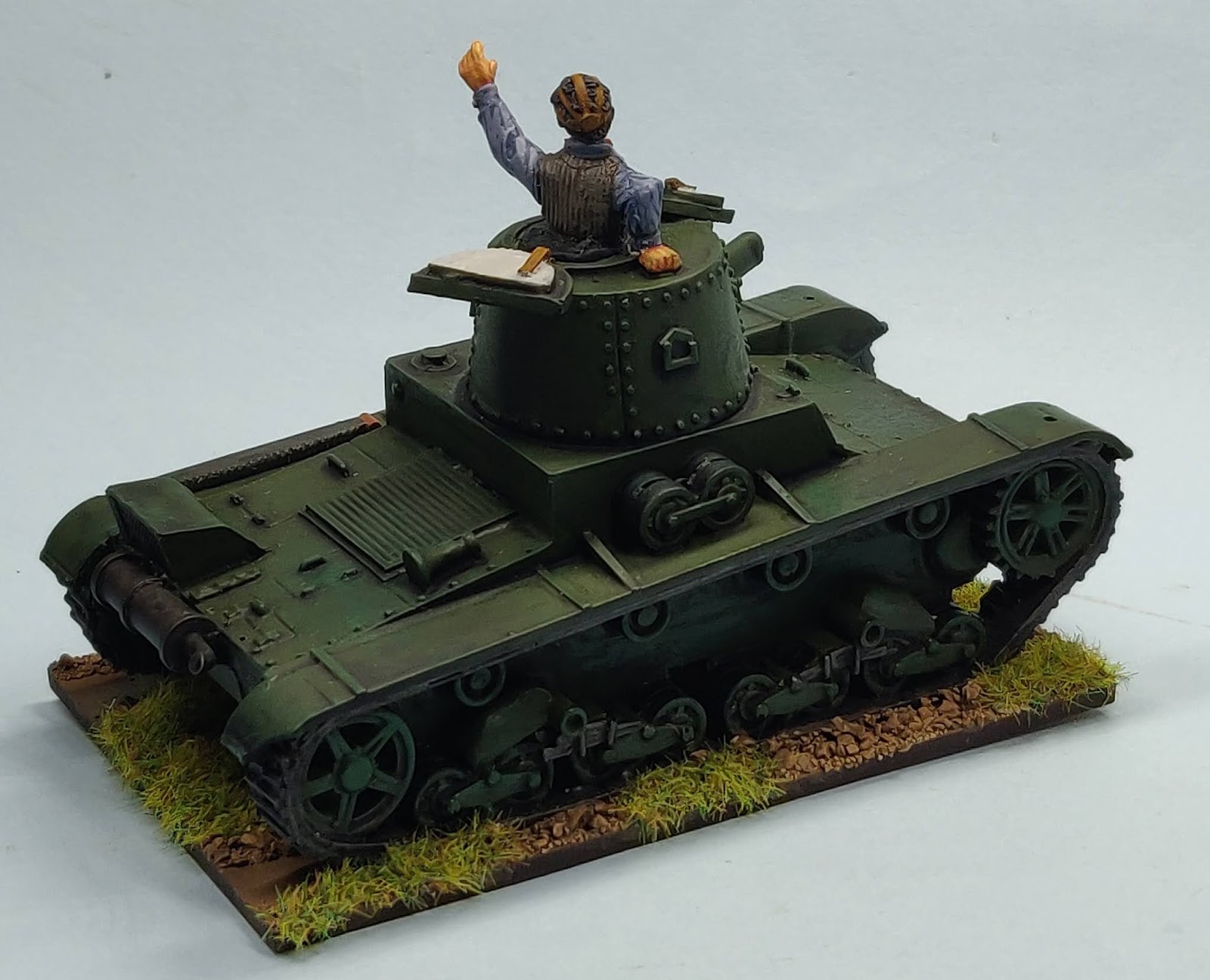 Tales From GHQ: VBCW ~ Vickers 6 ton tank