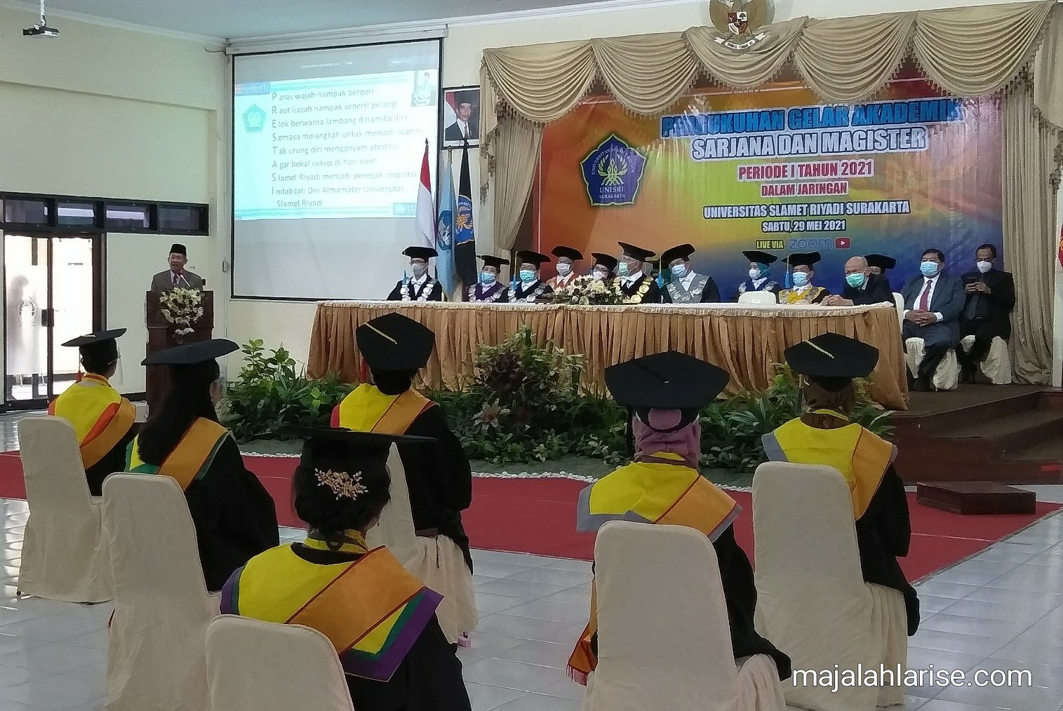 Unisri Gelar Wisuda Sarjana S1 Angkatan ke-70 dan Wisuda S2 Angkatan ke ...
