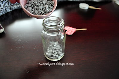 simplynattie: DIY - Origami heart in a bottle!