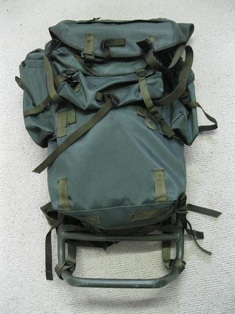 Webbingbabel: Royal Marines Arctic Bergen Rucksack 1983