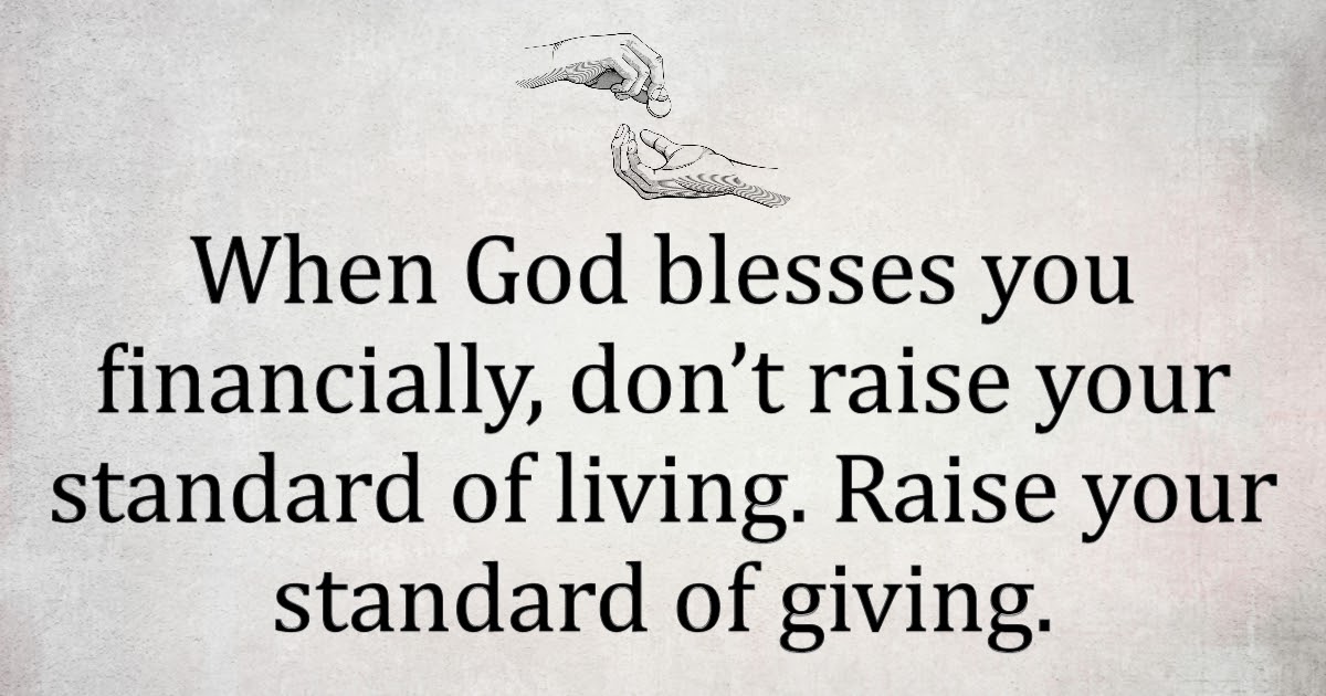Awesomequotes4u.com: When God blesses you financially