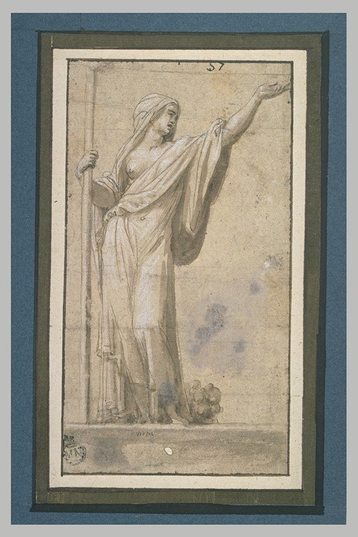 Spencer Alley: Louvre - Unassigned Italian Figures - Draped / Clothed