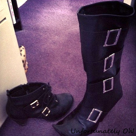 Unfortunately Oh!: DIY Boot Covers