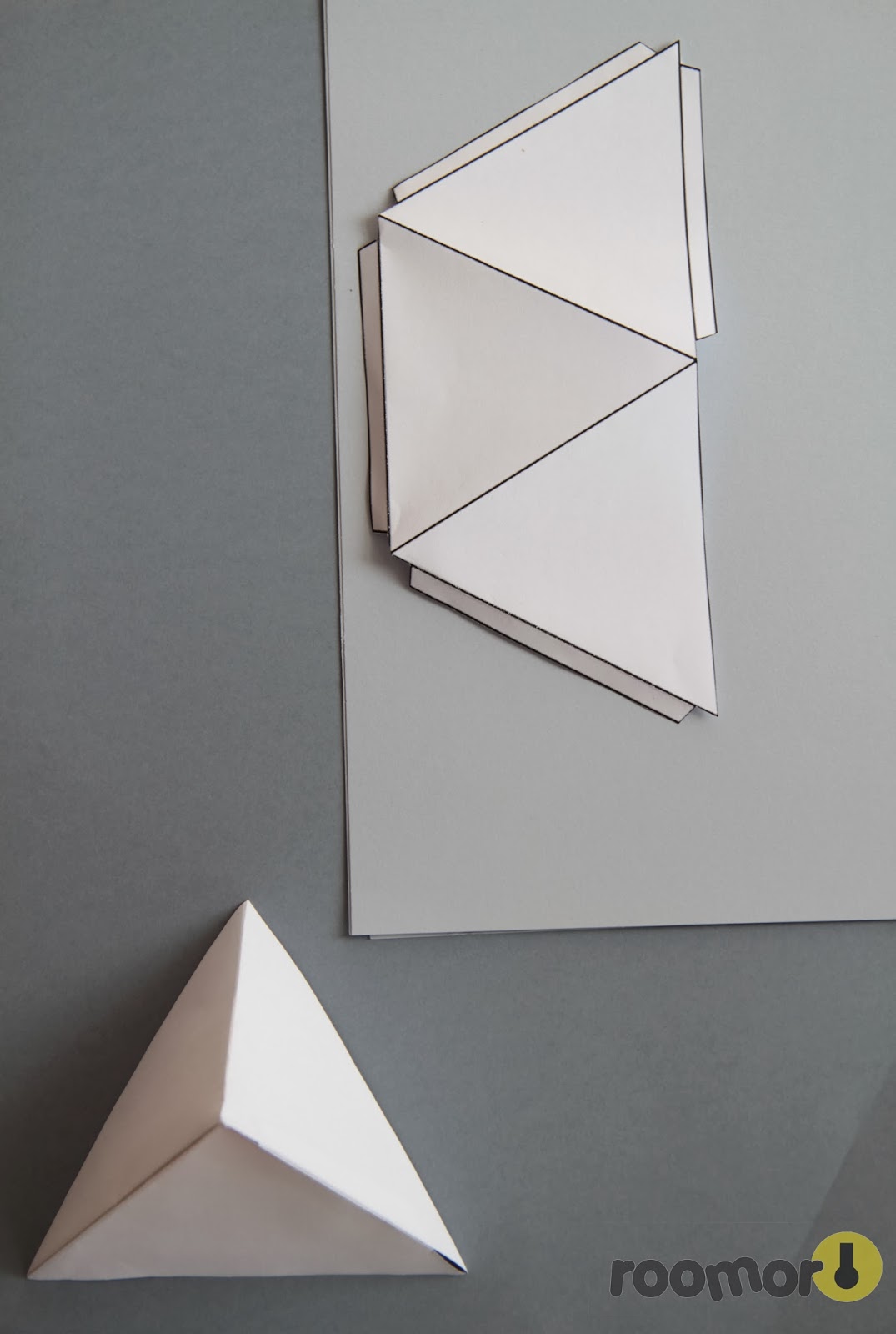 roomor!: Kieszonki ścienne - DIY/ Paper wall pockets - DIY