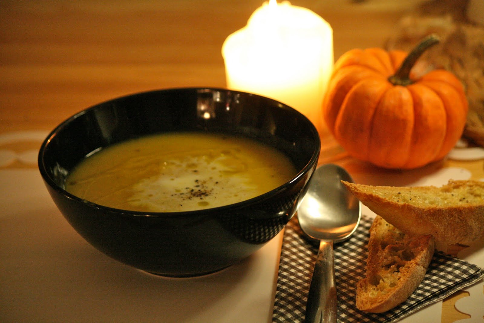 Les Gourmandes de Montréal: Potage à la courge musquée et gingembre