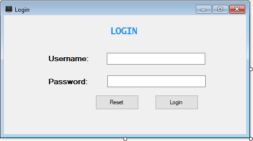 How to create login form in C#