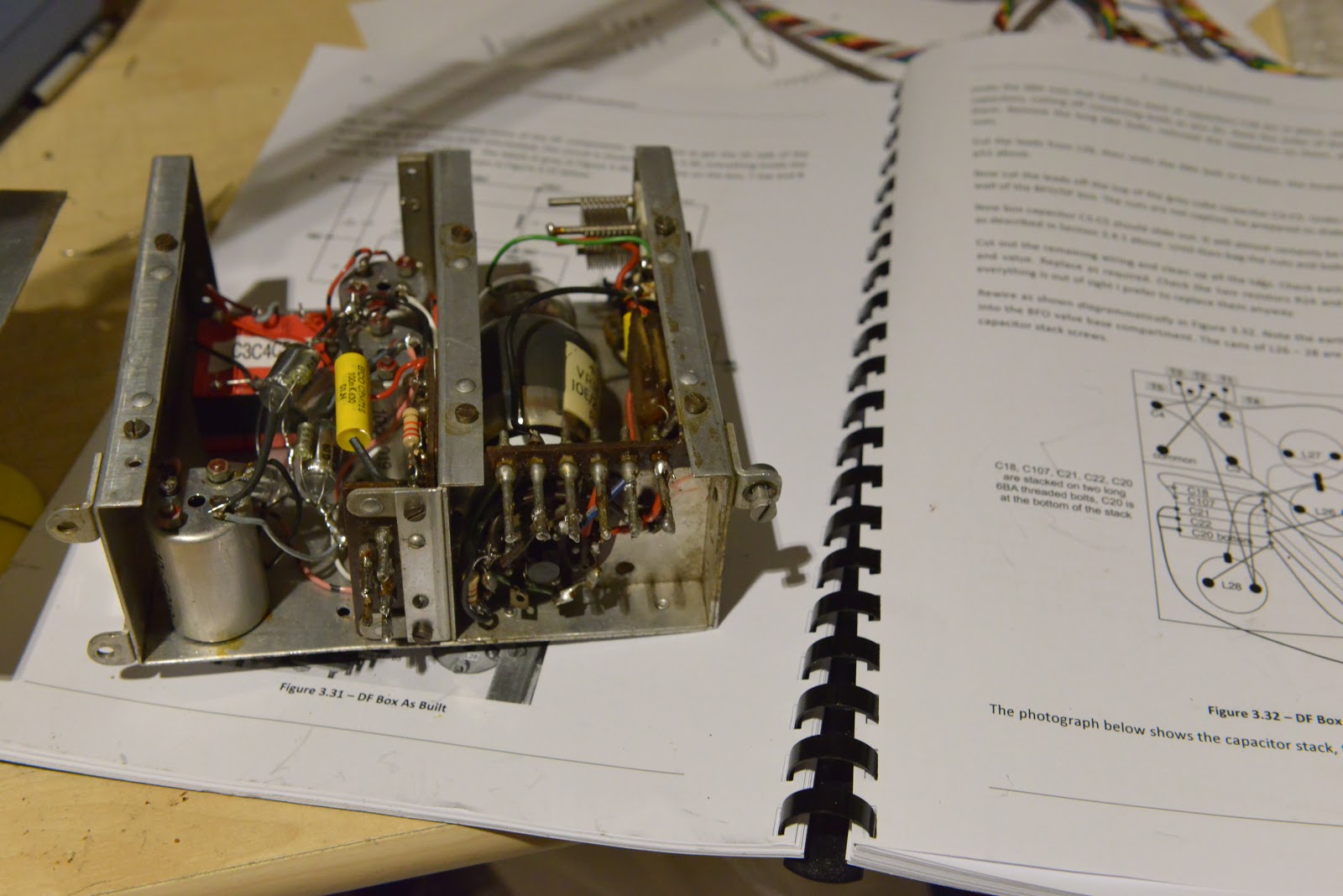 PD3WMZ - ON2WMZ: Rebuild Marconi R1155