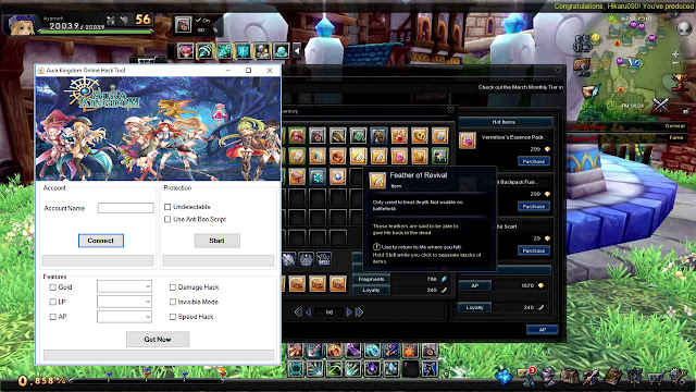 Aura Kingdom Multi Hack Updated