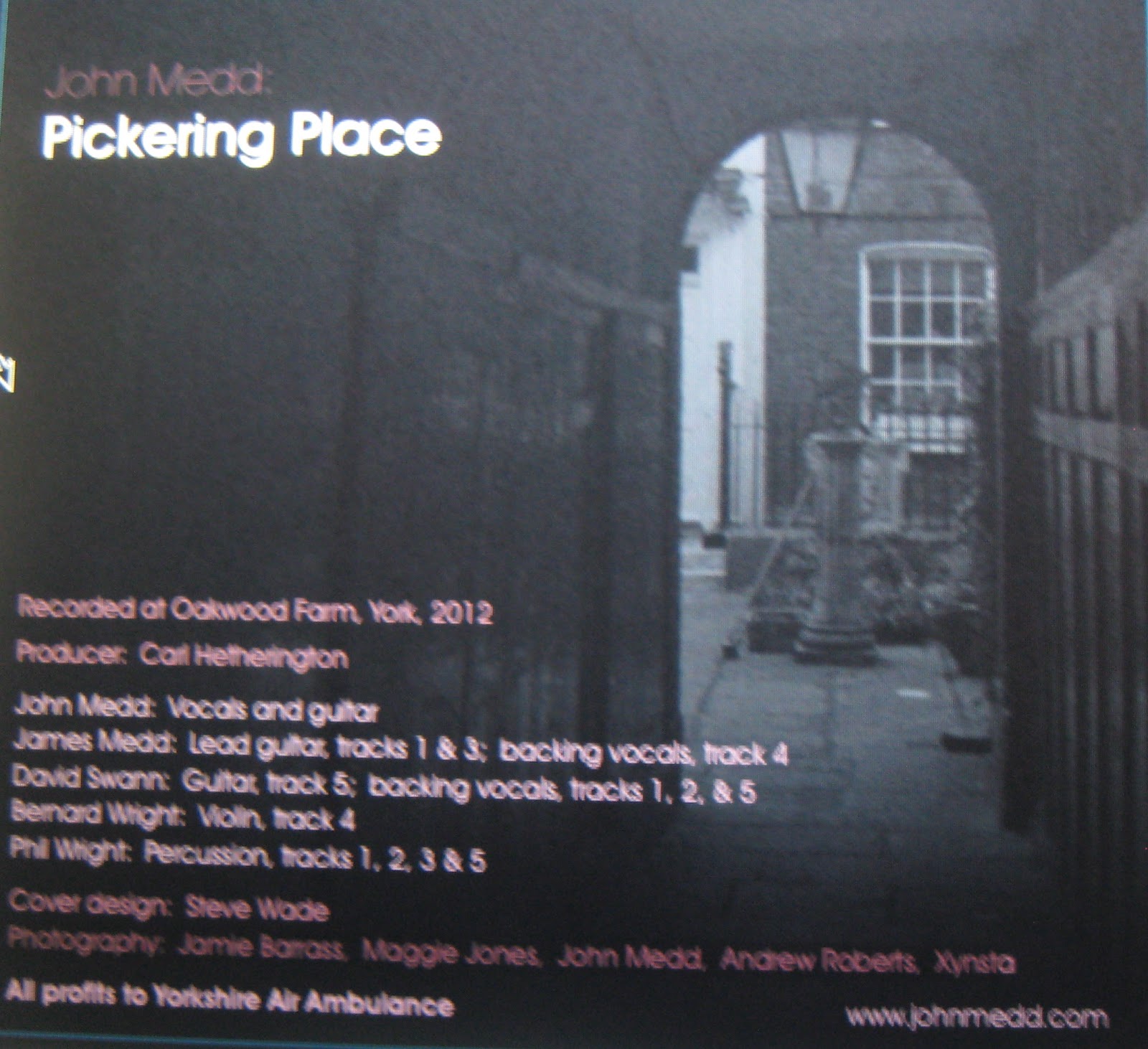 John Medd: Pickering Place