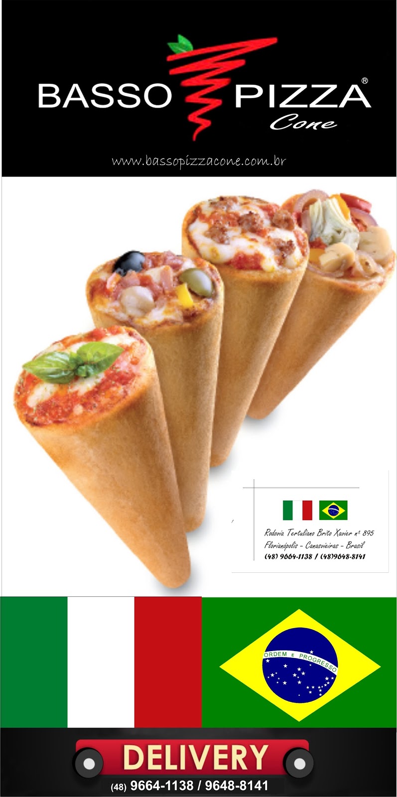 Basso Pizza Cone
