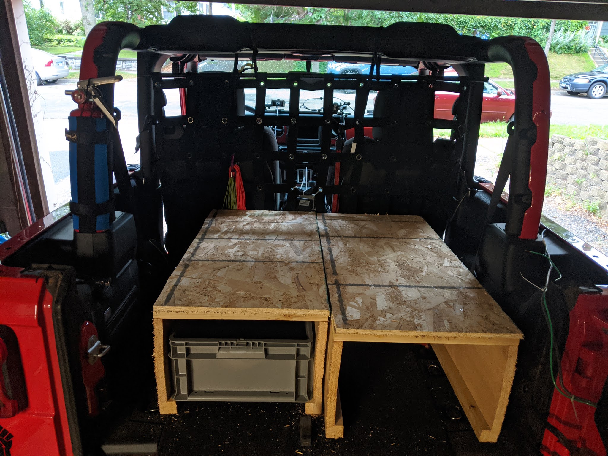 Jeep Wrangler Rubicon (JL 2-door) - Custom Storage Option