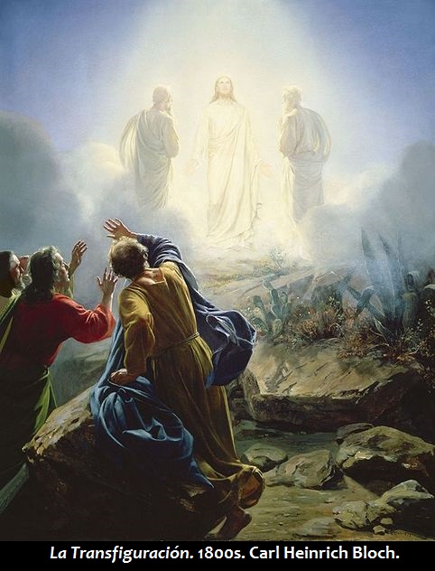Arte Bíblico: La Transfiguración