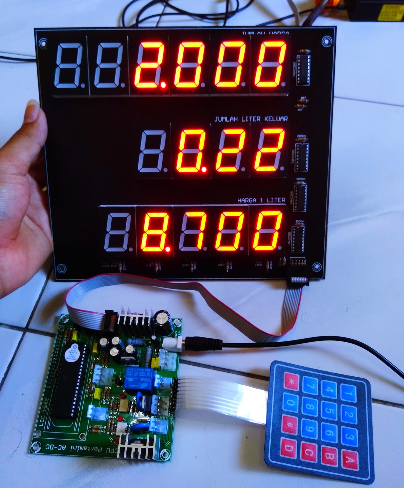 CPU Pertamini / POM Mini Universal Dan AC-DC - Dicky B_Mz