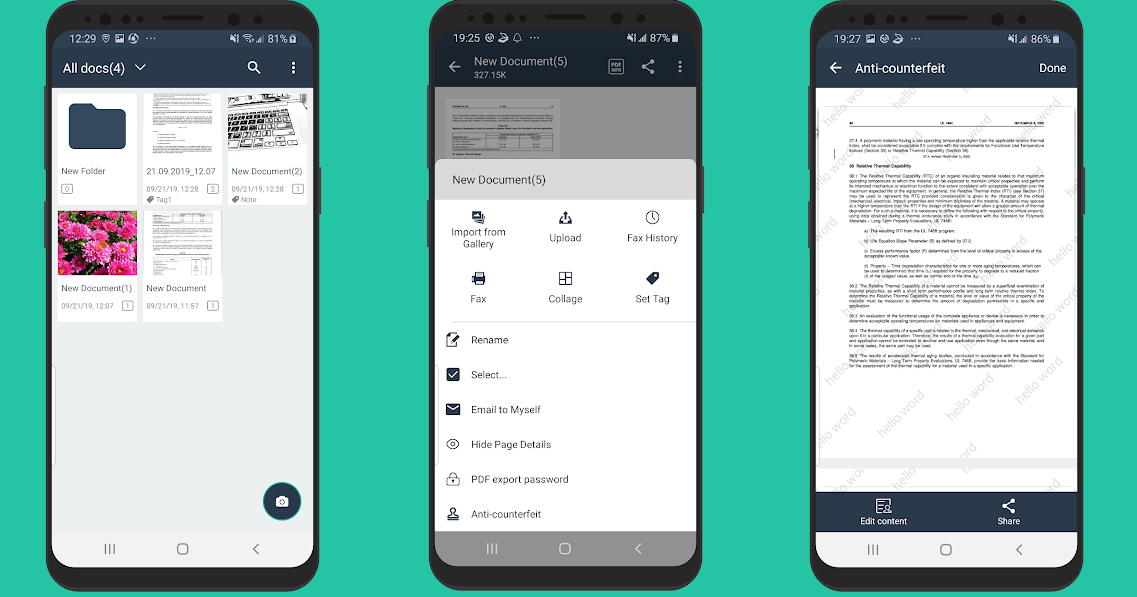 5 Aplikasi Scanner smartphone android terbaik saat ini - Penamorf