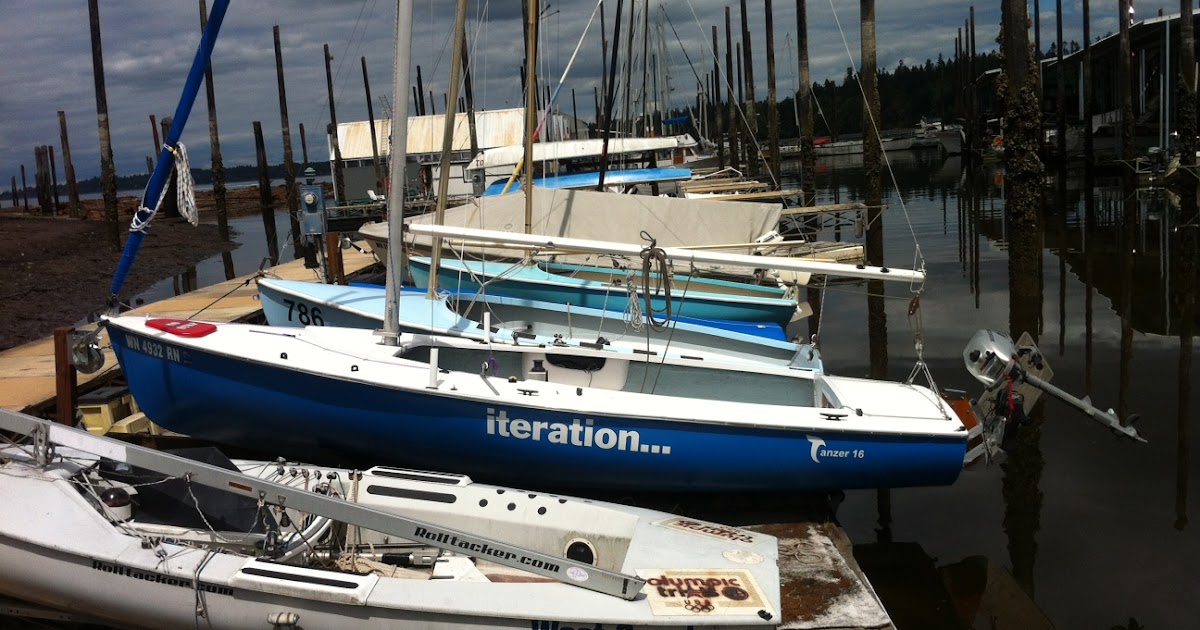 Tanzer 16: Tanzer 16 Dinghy Dock and Roller Furling Genoa