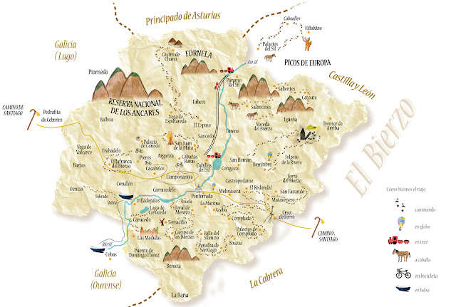 Cerca de las Estrellas: EL BIERZO LEONÉS