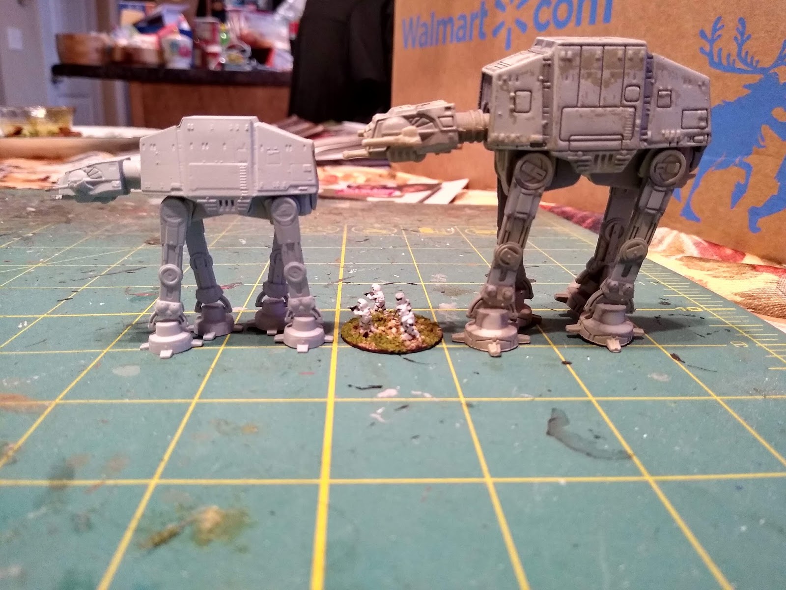 Lando's Wargames: The Perfect 6mm AT-AT quest continues