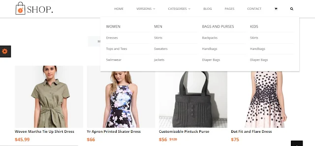 ecommerce blogger templates - Responsive blogger Templates