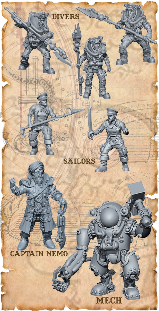 Tabletop Fix: Lovecraft Design & Manufacture - Pirates VS Cthulhu ...