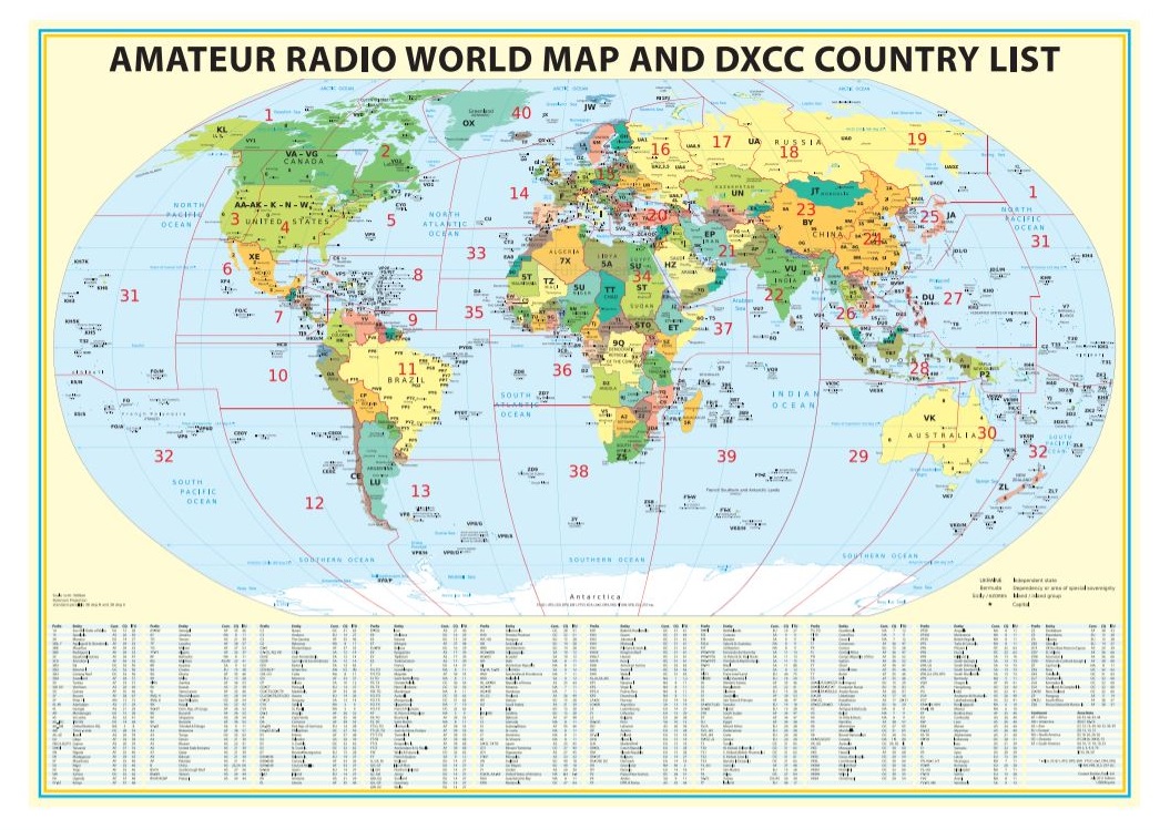 M0PKZ - LY3K "Kes" blog: Large hamradio map for printing