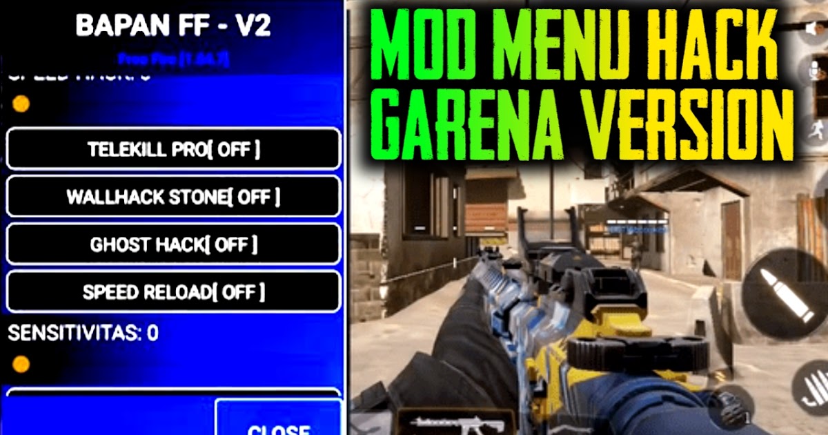 CODM GARENA VERSION MOD MENU HACK