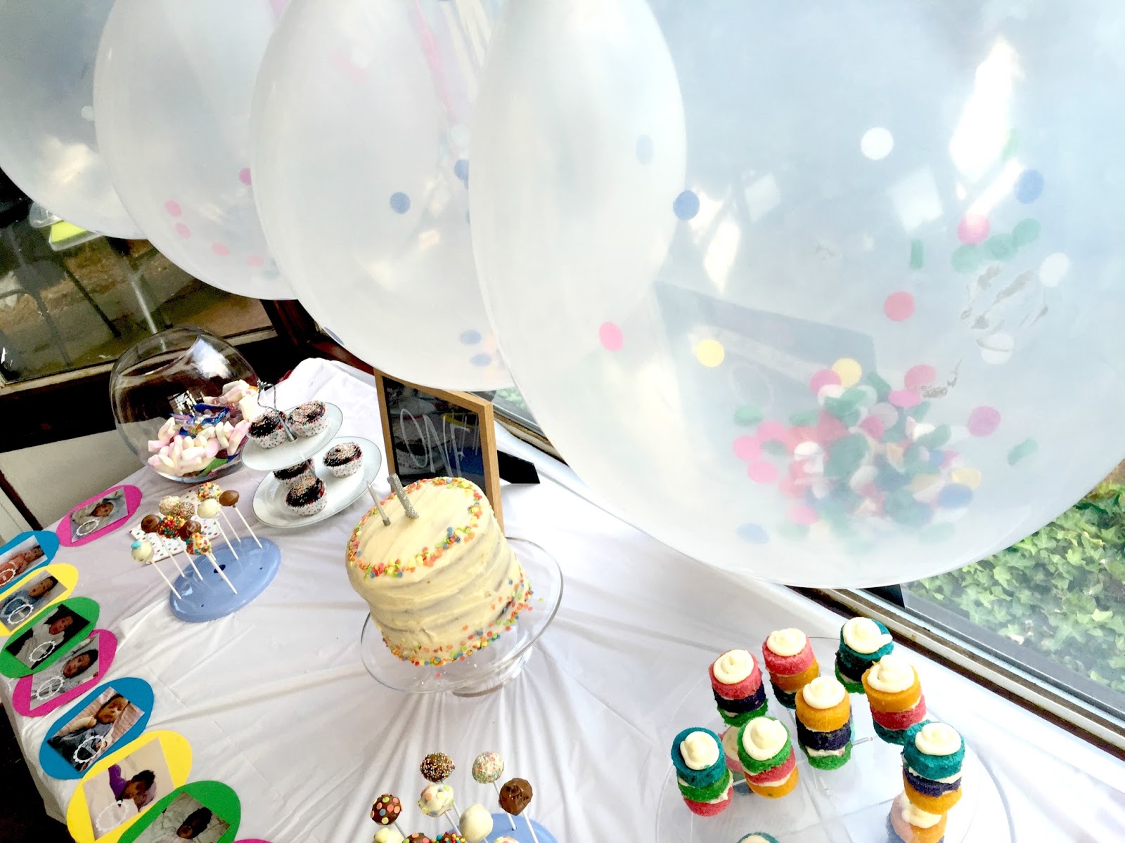 A Rainbow Polka Dot Themed Birthday Party Table Decorations Eat Love a-rainbow-polka-dot-themed-birthday-party-table-decorations-eat-love