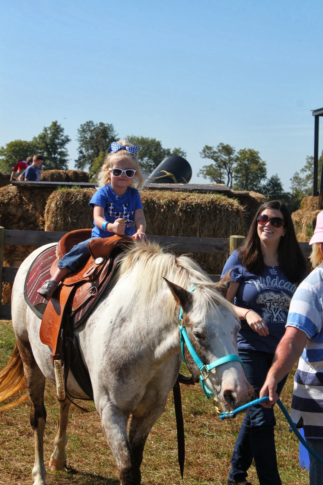 Sugar and Spice...: First Horsey Ride!