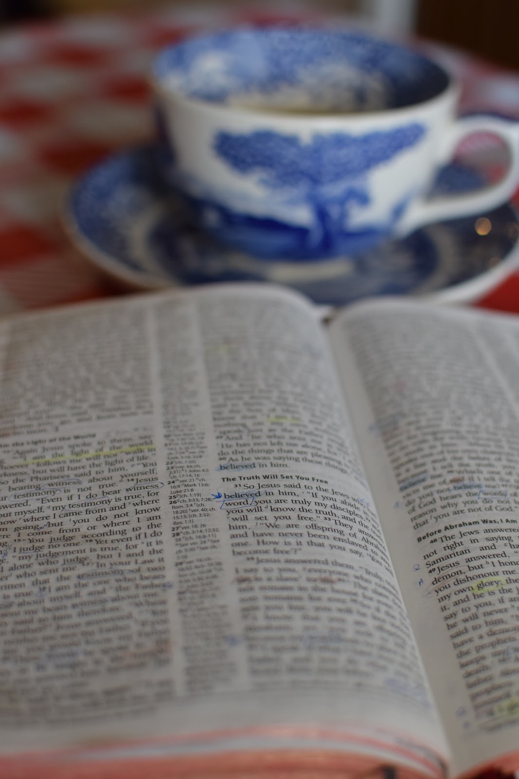 crumbs from His table