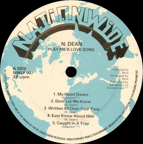 Compartilhando Reggae: Nora Dean