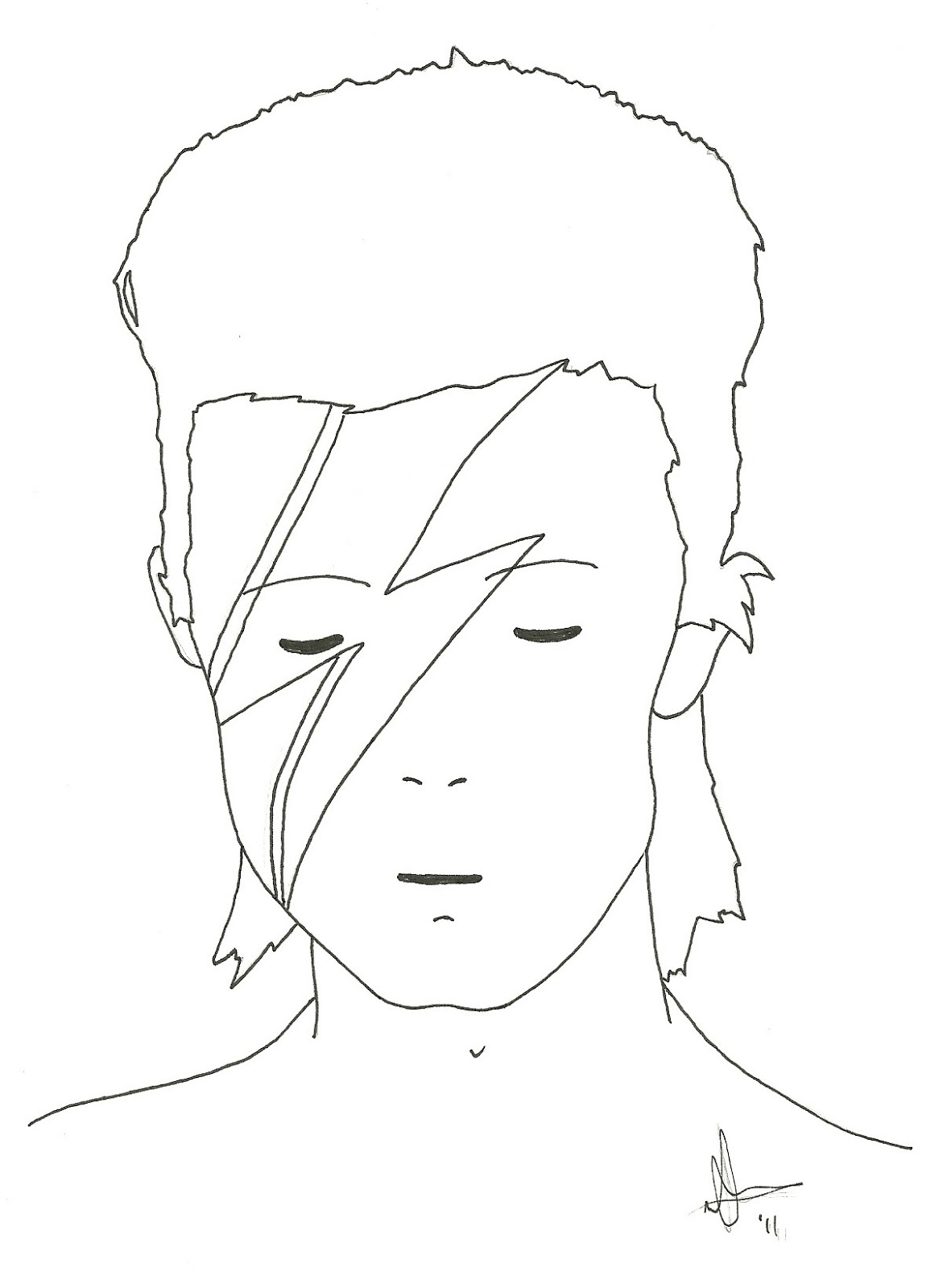 David Bowie Labyrinth Coloring Pages Coloring Pages