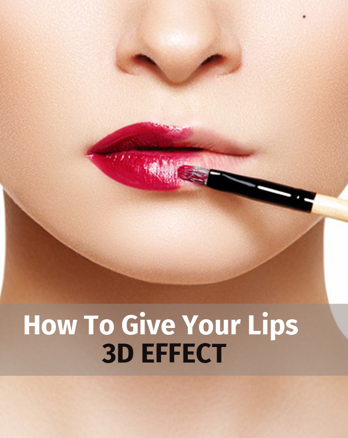 How to give your lips 3D effect - TOP 5 DIY