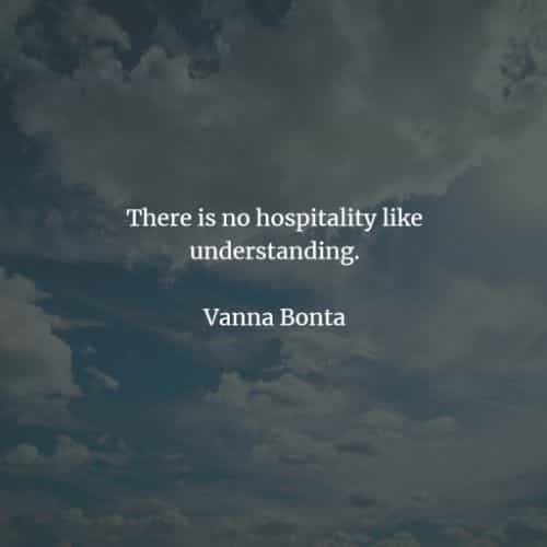 43 Hospitality quotes and sayings that warms the heart