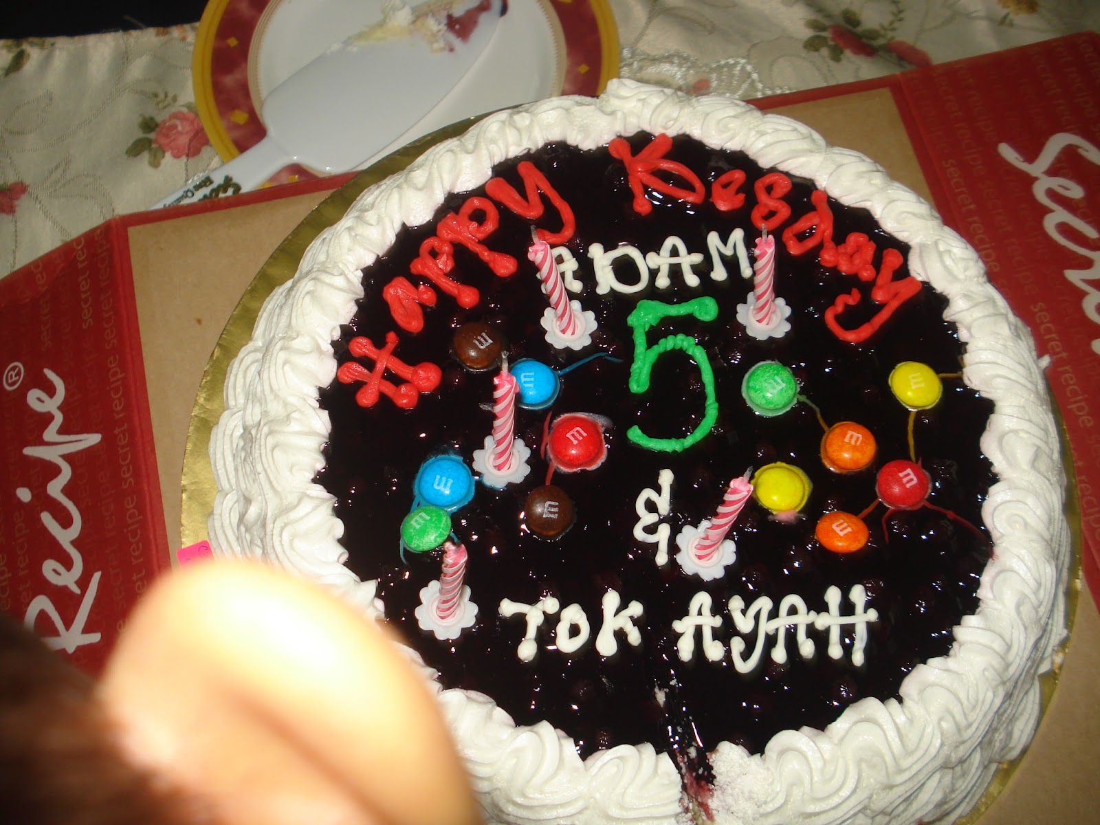 DiARy d'QaSEh: Birthday Adam Afiq 5th