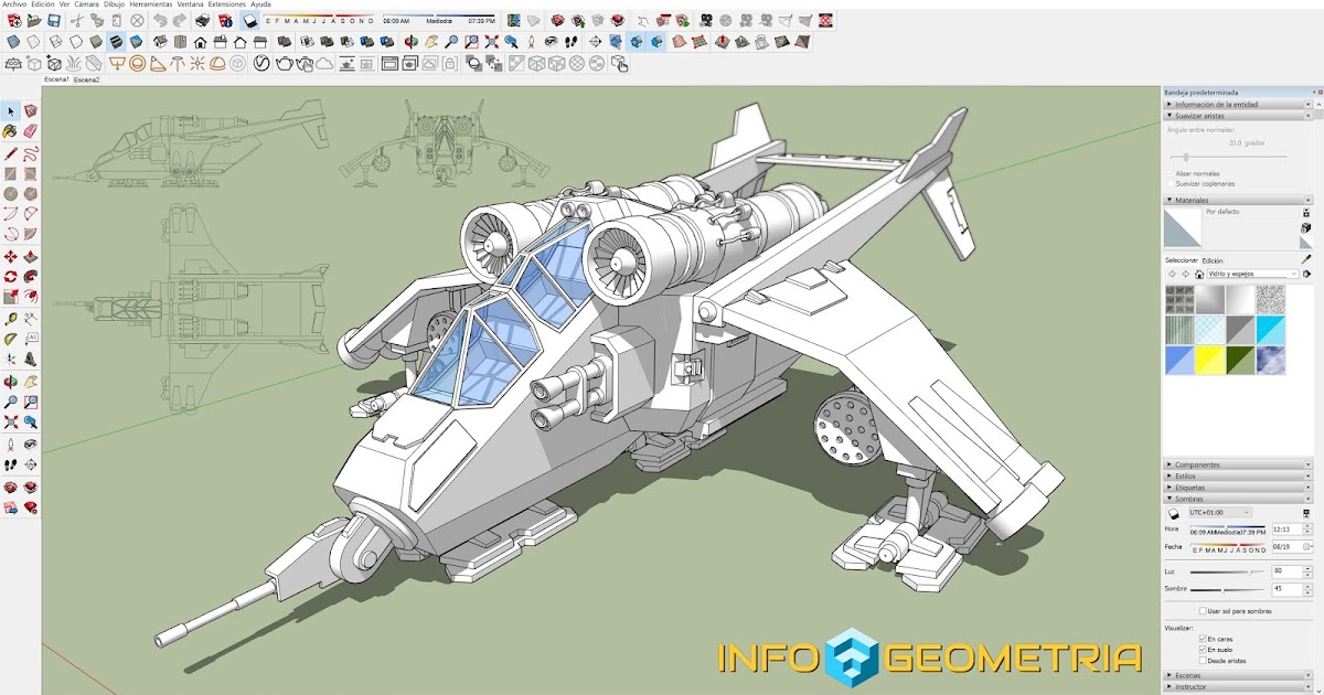 INFOGEOMETRÍA: WH40K VALKYRIE. 3D MODELING